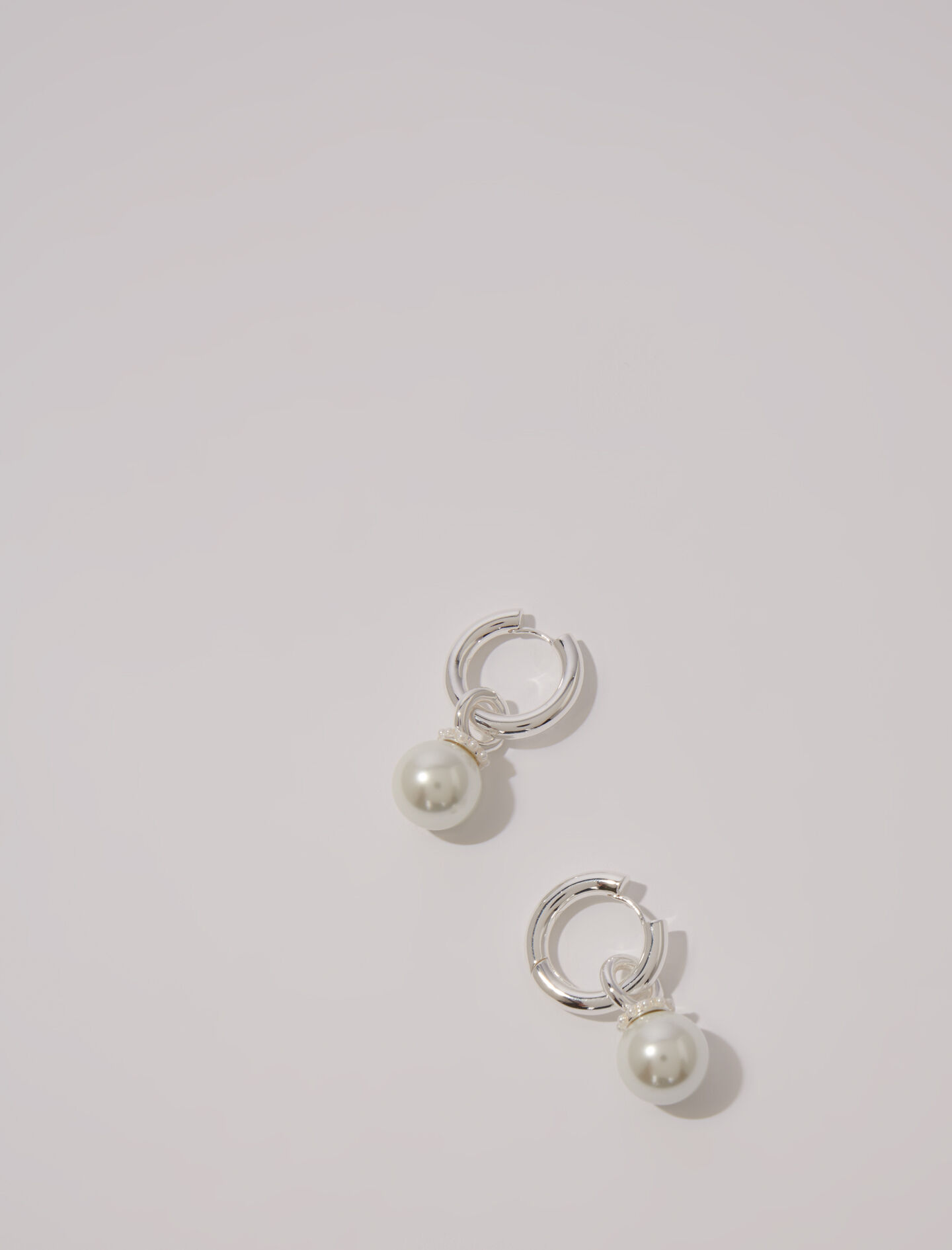 Bead earrings Black / Gray For Women | Maje Bead earrings Black / Gray For Women | Maje