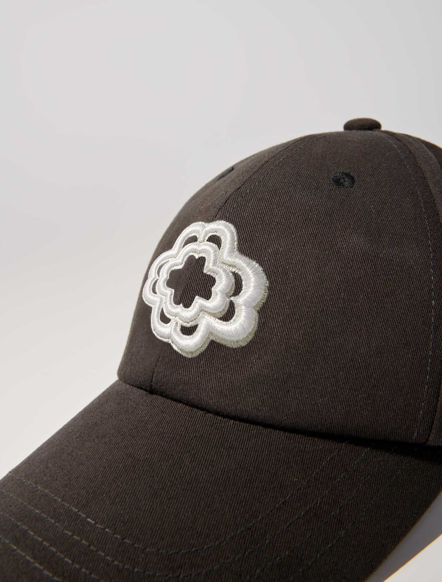 Cotton cap with Clover logo - Hats | Maje