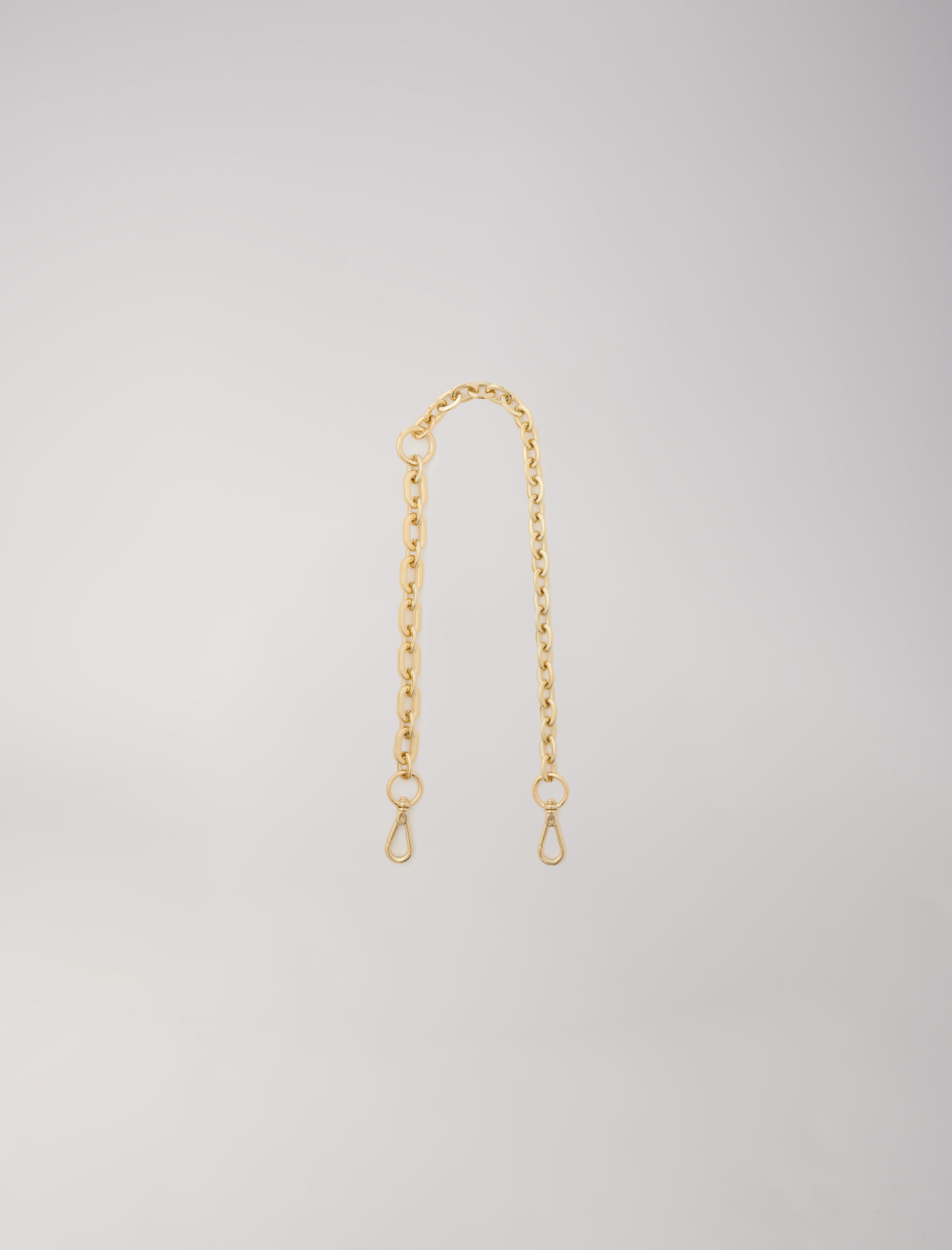 Chain shoulder strap Denim - Jeans For Women | Maje